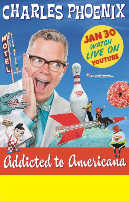 Charles Phoenix: Addicted to Americana | Chandler Center for the Arts