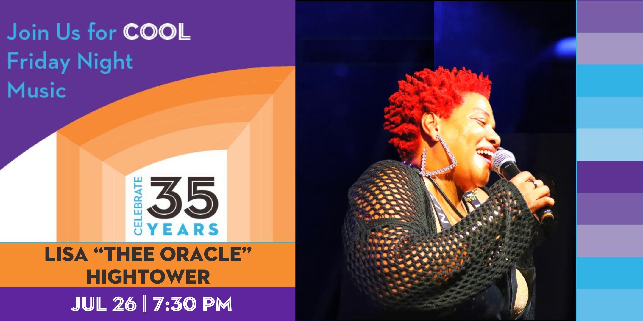 Free Summer Concert Series: Lisa "Thee Oracle" Hightower | Chandler ...