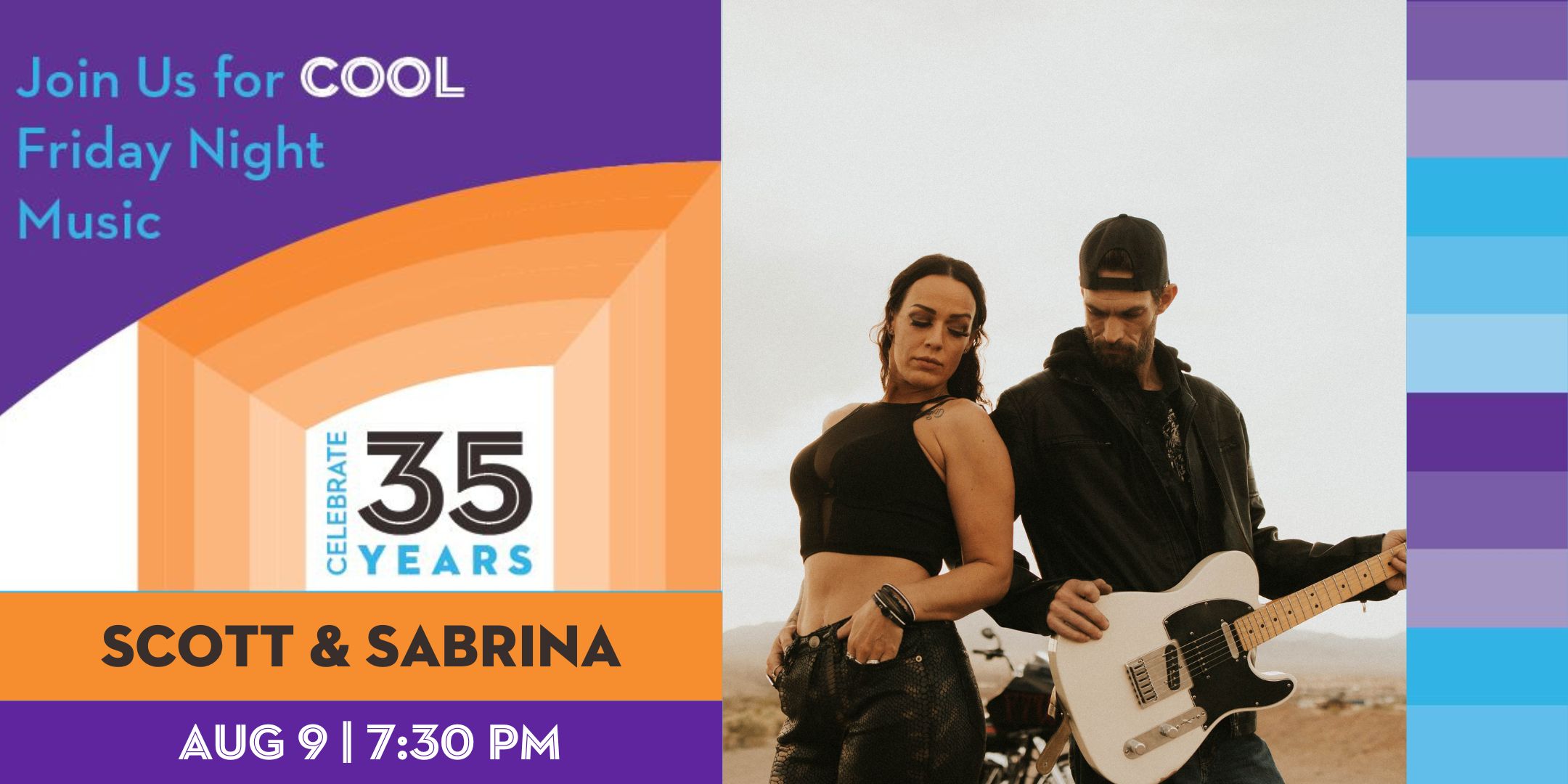 Free Summer Concert Series: Scott & Sabrina | Chandler Center for the Arts