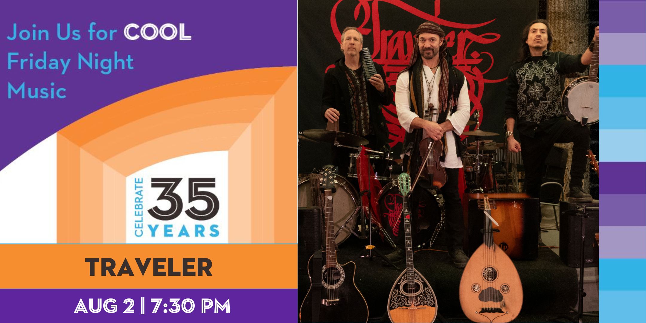 Free Summer Concert Series: Traveler | Chandler Center for the Arts