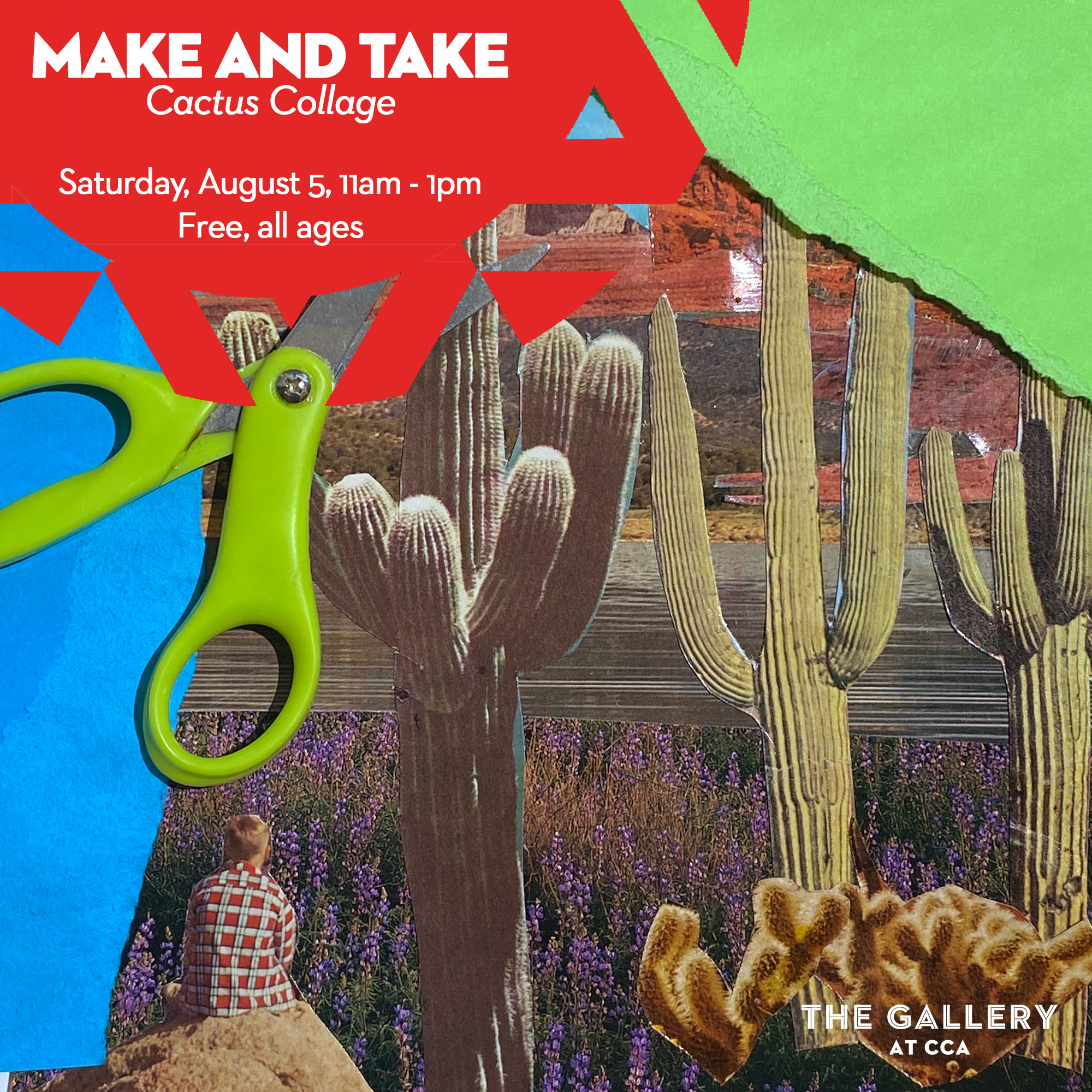 Make and Take: Cactus Collage | Chandler Center for the Arts
